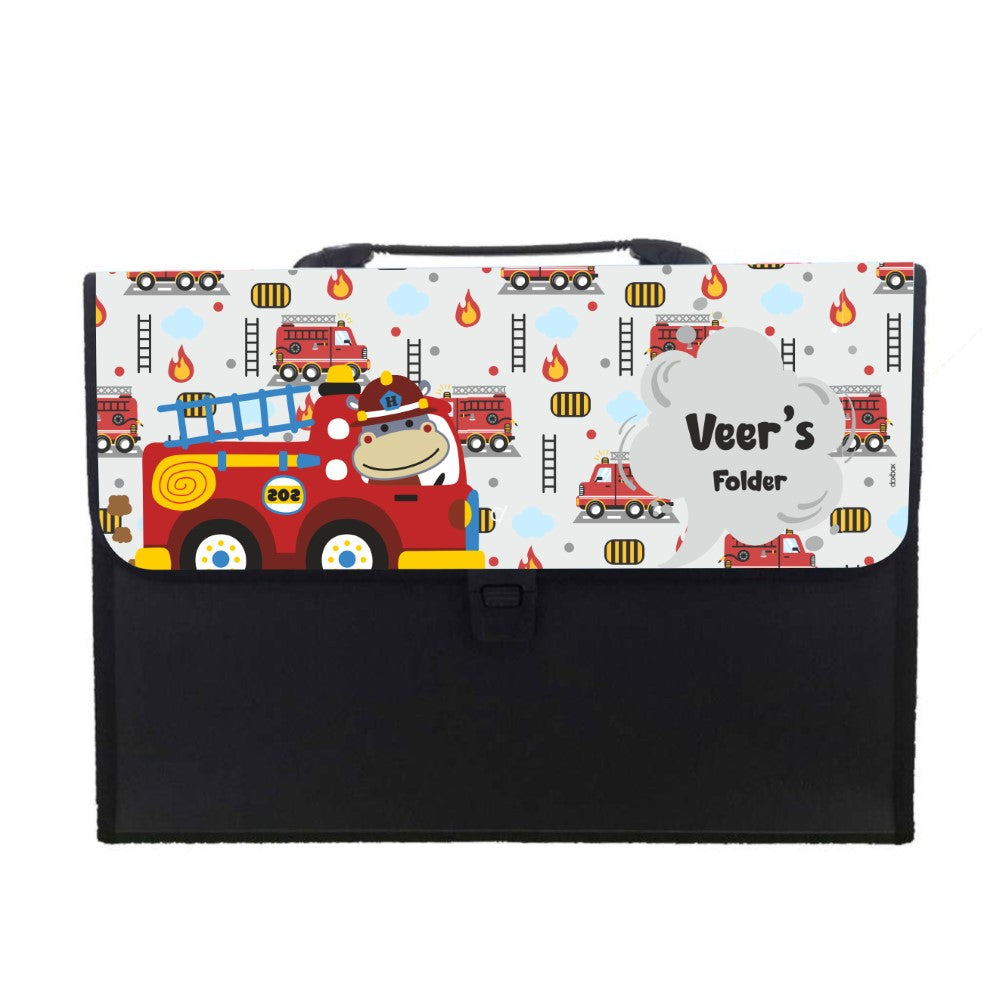 Folder - Fire Truck – Peppydots